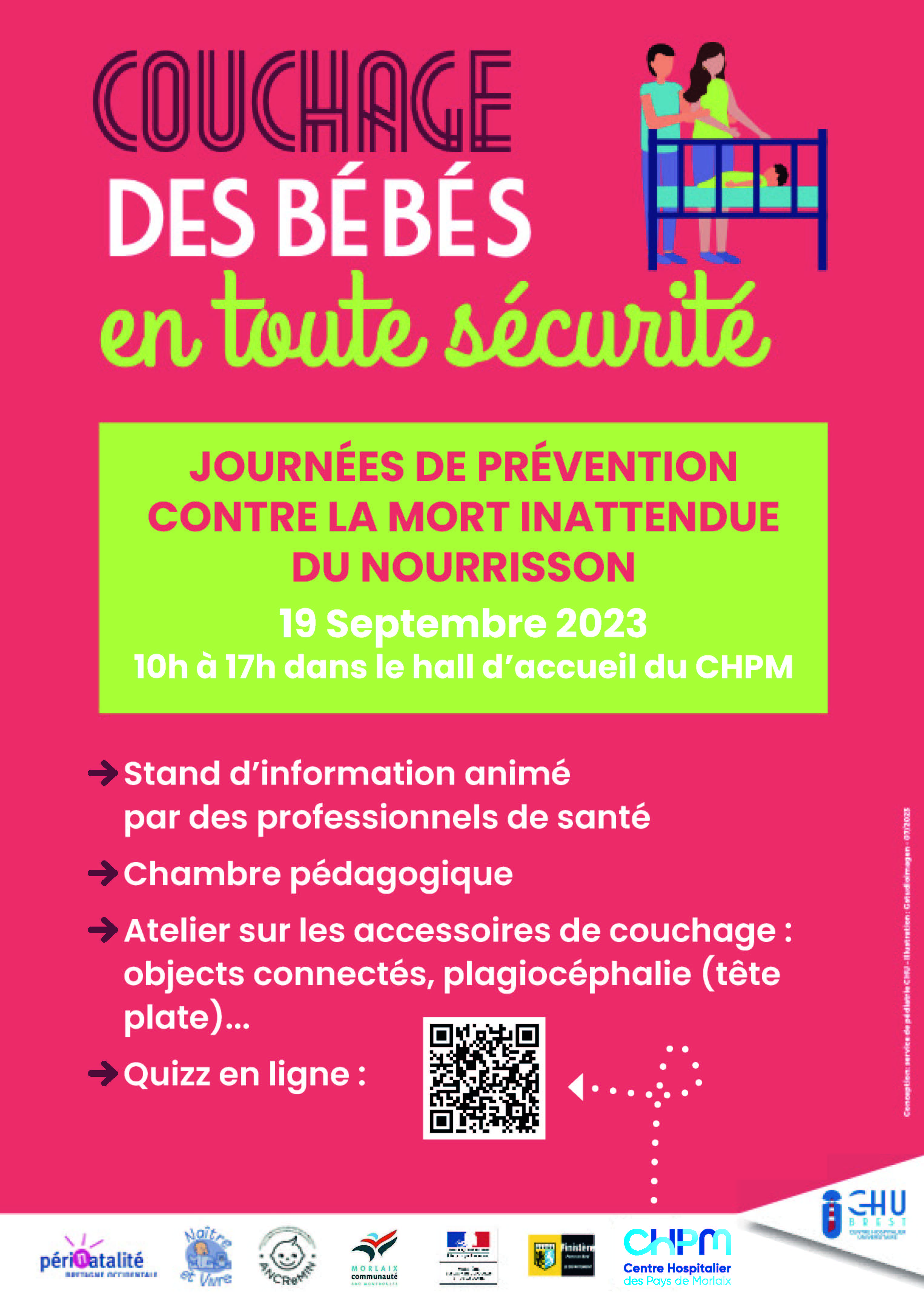 Mardi 19 septembre 2023 : journée de sensibilisation sur la mort inattendue du nourrisson | CH ...